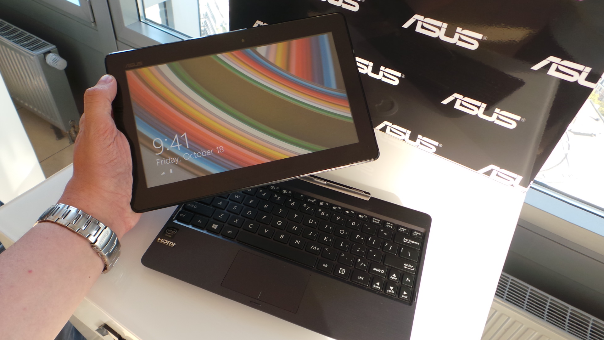 Asus Transformer Book T100 Im Hands on Aus Tablet Wird Mini Notebook BASIC Thinking