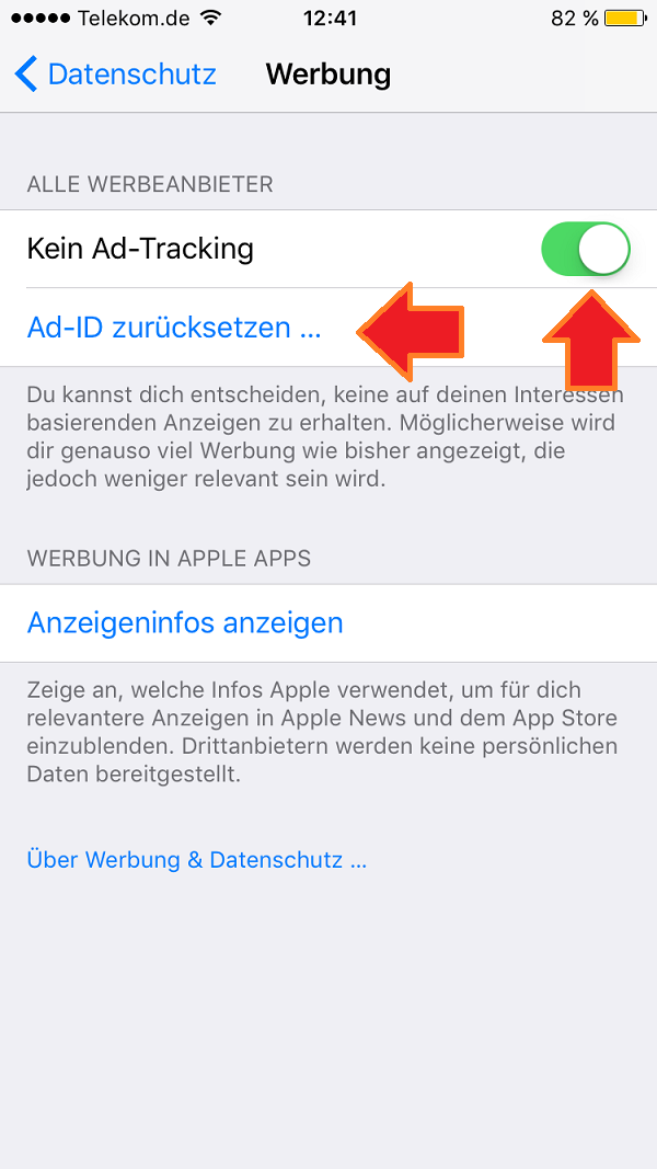 Gewusst wie: Apples Ad Tracking entkommen