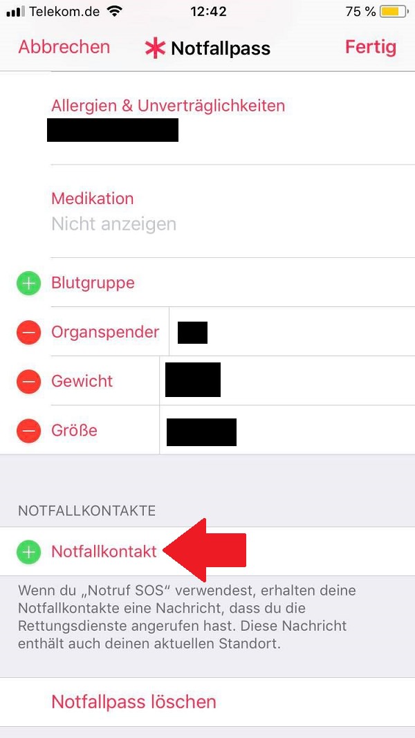Gewusst wie: So aktivierst du die Notruf-Funktion am iPhone