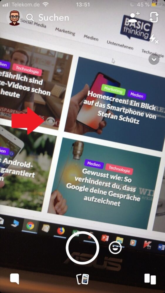 Snapchat-Freundschaft: So siehst du alle deine verschickten Dateien