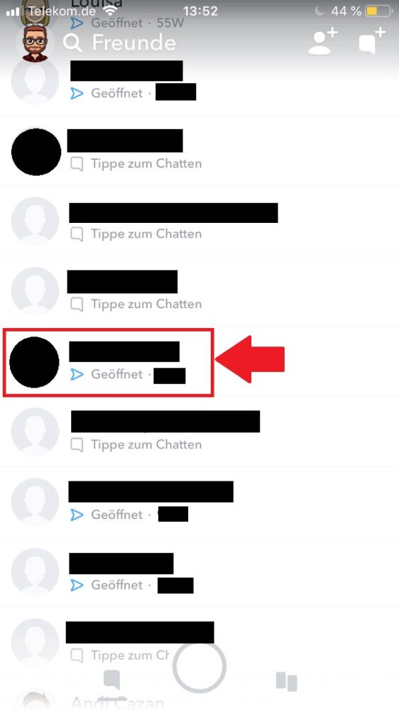 Snapchat-Freundschaft: So siehst du alle deine verschickten Dateien