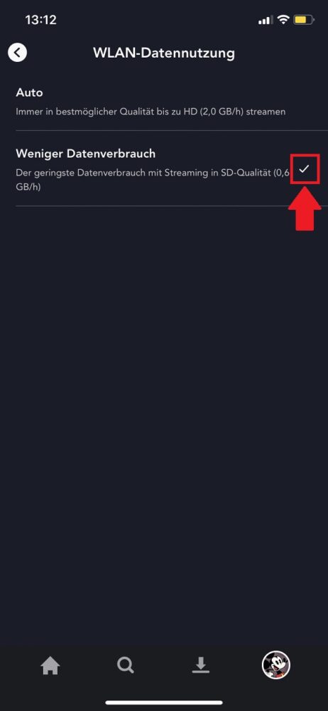 Video-Qualität bei Disney Plus anpassen: So einfach geht's!