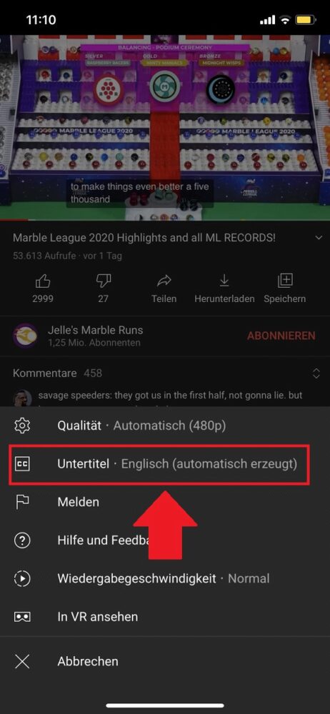 YouTube-Untertitel ausschalten: So deaktivierst du die Funktion