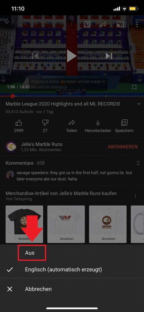 YouTube-Untertitel ausschalten: So deaktivierst du die Funktion