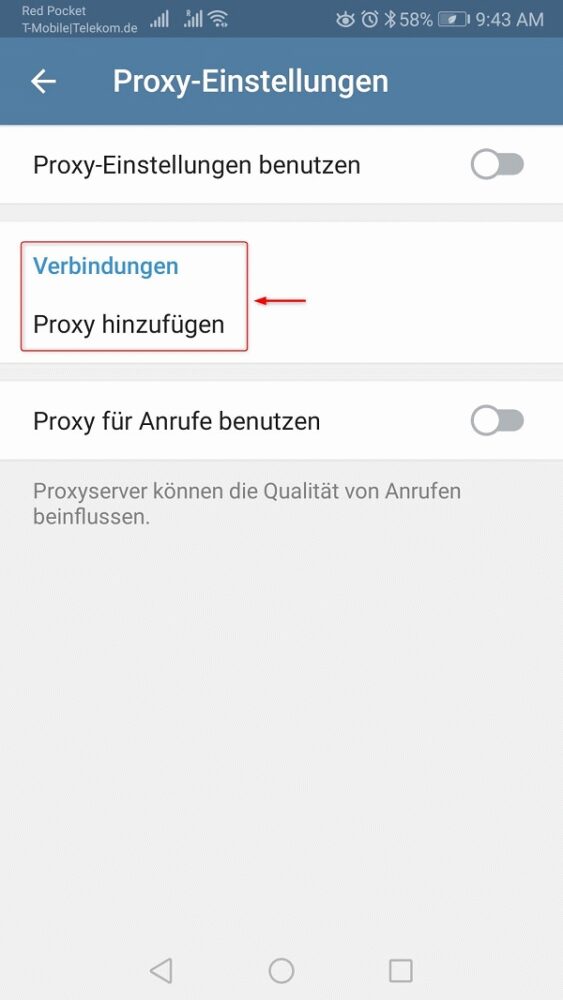Telegram-Proxy: So aktivierst du deinen sicheren Server