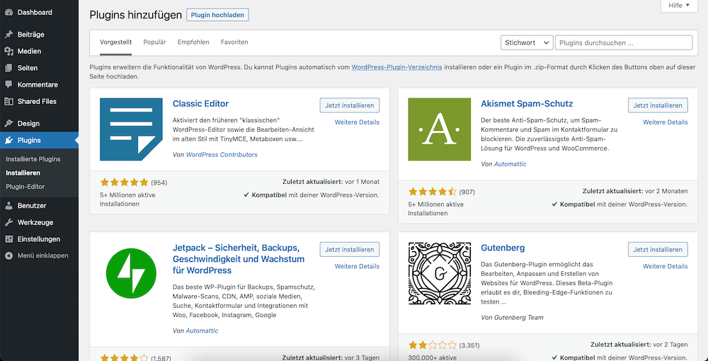 WordPress Website erstellen - Anleitung & Tipps